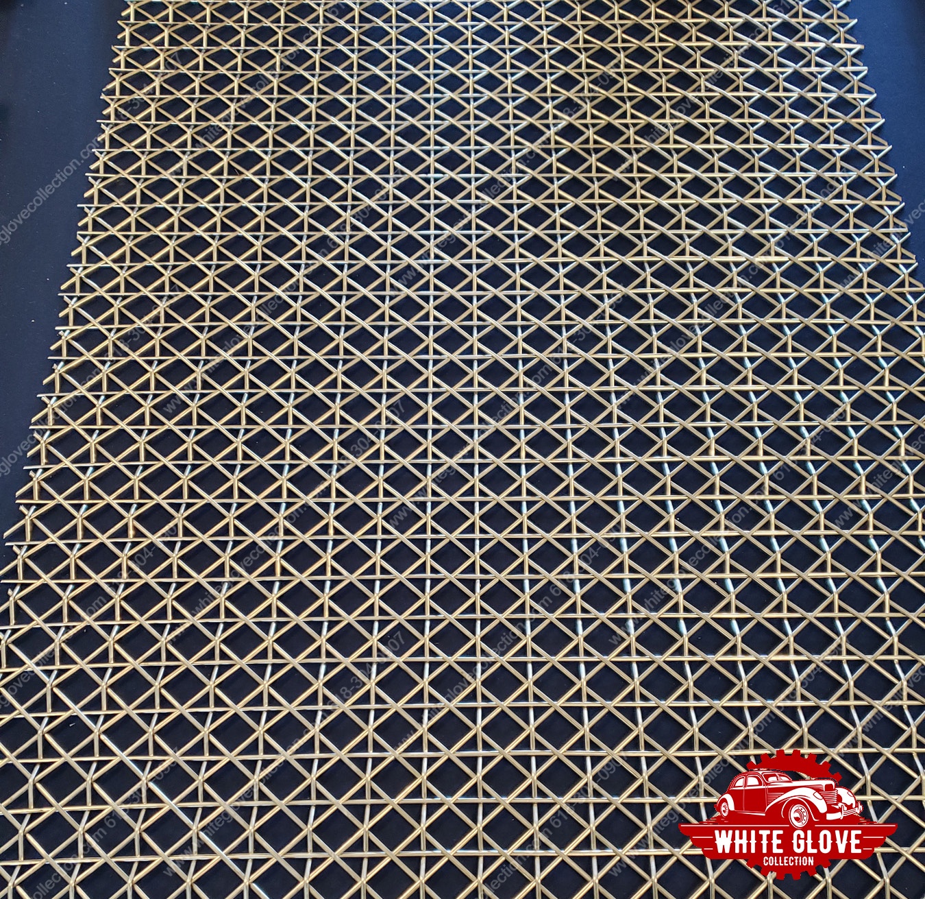 Packard-Style Radiator Stone Guard Mesh Panel » White Glove Collection