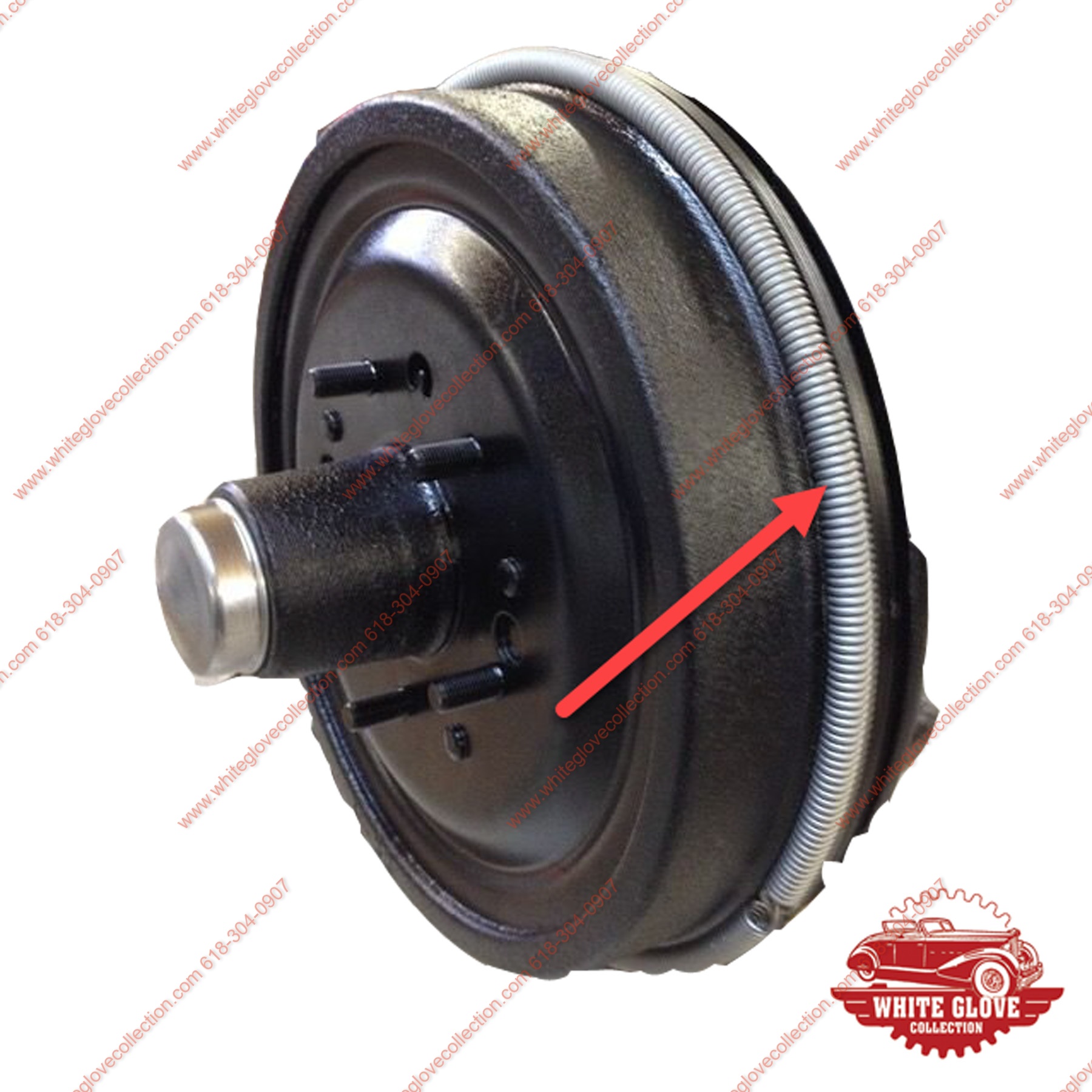 Packard Brake Drum Outer Spring » White Glove Collection